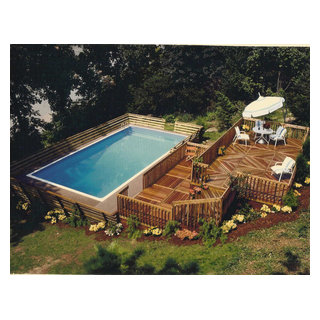 Deck-able Pool Stands - Modern - Pool - Detroit - by Aqua Star - On ...