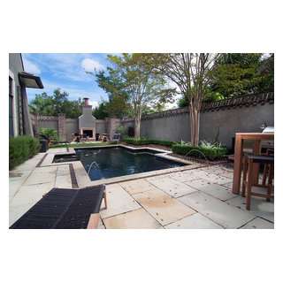 Decks, Patios & Outdoor Spaces - Contemporary - Pool - Charleston - by ...