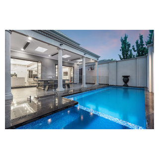 Deepdene Masterpiece - French Provincial Mansion - Contemporary - Pool ...
