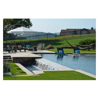 Douglas Lake Custom Pool - Contemporary - Pool - Other - by The Easy ...