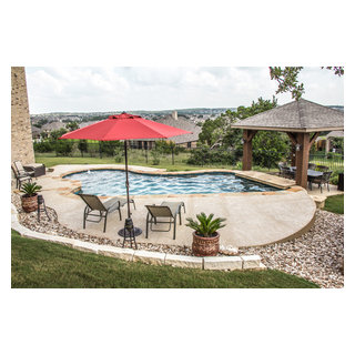 Dripping Springs Pool - Classique - Piscine - Austin - par Master Pools ...