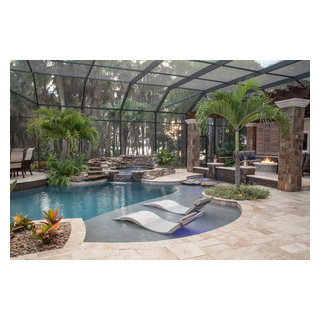 Elegant by Nature - Rustic - Pool - Tampa - by Ryan Hughes Design | Houzz