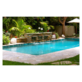 Encino Residence - Pool Paradise - Modern - Pool - San Diego - by Eco ...