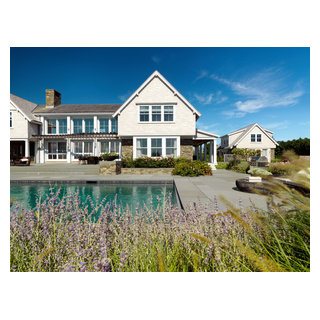 Exterior and Pool - Contemporary - Pool - Boston - by Hart Associates ...