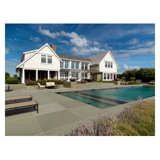 Exterior and Pool - Victorian - Pool - Boston - by Hart Associates ...