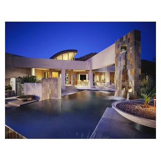 Fallingwater - Contemporary - Swimming Pool & Hot Tub - Phoenix - by ...