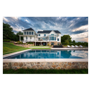 Farmhouse Modern by Colao & Peter Waterford, VA - Pool - DC Metro - by ...