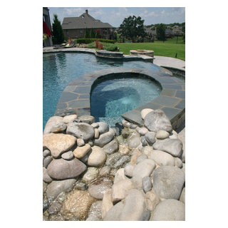 Features and Fountains - Pool - Other - by Burton Pools and Spas | Houzz