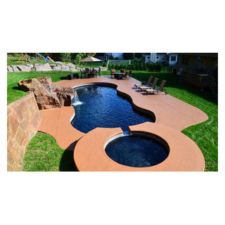 Fiberglass 1 piece pools - Contemporary - Pool - New York - by ...