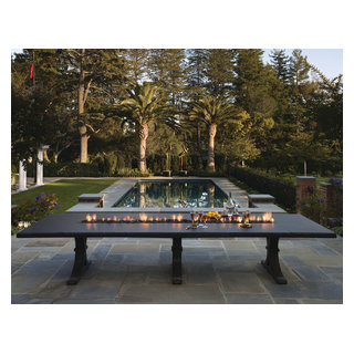 Fire Table - Contemporary - Pool - San Francisco - by Zeterre Landscape ...