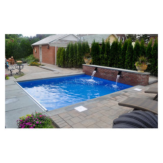 Floral Park Pool - Traditional - Pool - New York - by Natures Canvas ...