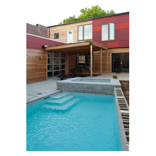 Forest Park - Contemporary - Pool - St Louis - by UIC Homes | Houzz