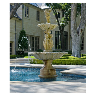 Fountains - Traditional - Pool - Dallas - by Harold Leidner Landscape ...