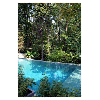 Frank Lloyd Wright Inspired - Contemporary - Pool - Baltimore - by ...
