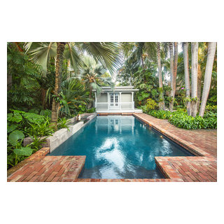 Fred's Garden - Tropical - Pool - Miami - by Craig Reynolds Landscape ...