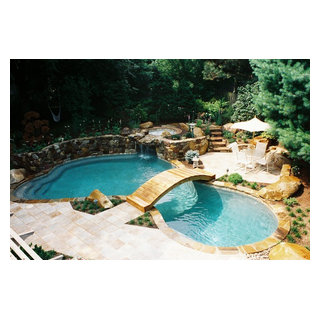 Free Form Elements - Wynnewood, PA - Rustic - Pool - Philadelphia - by ...