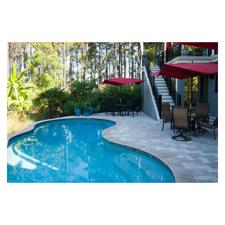 Free Form Swimming Pool Design in Mt. Pleasant, SC - Modern - Pool ...