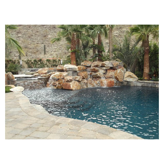 Freeform Pool - Tropical - Pool - Other - by American Heritage Pool ...