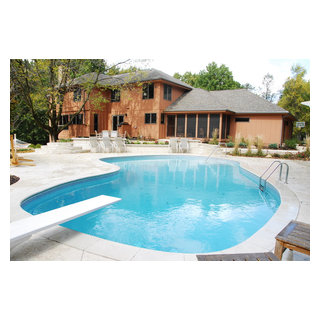 Freeform Simplicity - Contemporary - Pool - Cedar Rapids - by Pool Tech ...