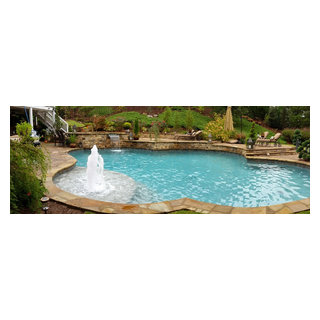 Freeman Pool - Traditional - Pool - Atlanta - by Catalina Pools and ...