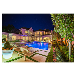 French Classical House in Highland Park, Texas - Mediterranean - Pool ...