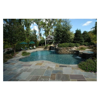 Full Color Bluestone - Traditional - Pool - San Francisco - by SBI ...
