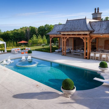 Acid Etched Pool Concrete - Photos & Ideas | Houzz