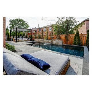 Gallery – Small Concrete Pools - Transitional - Pool - Toronto - by ...