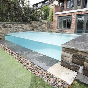 Small Concrete Pool - Photos & Ideas | Houzz