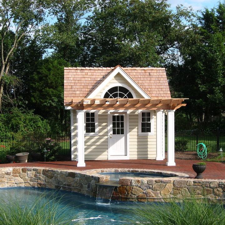 Garage And Pool House - Photos & Ideas | Houzz