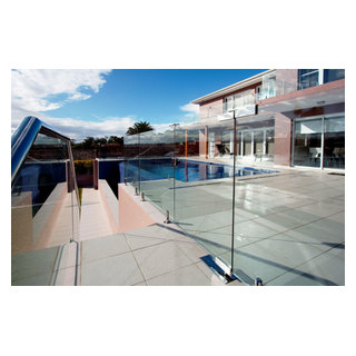 Glass Balustrade Pool Glass Fence - Modern - Pool - Sydney - by Glass ...