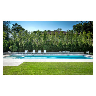 Glencoe Contemporary Pool - Contemporary - Pool - Chicago - by Sunset ...