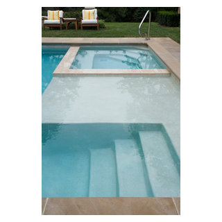 Glencoe, IL Swimming Pool and Hot Tub - Traditional - Pool - Chicago ...