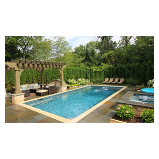 Glencoe Pool and Spa - Traditional - Pool - Chicago - by Rosebrook ...