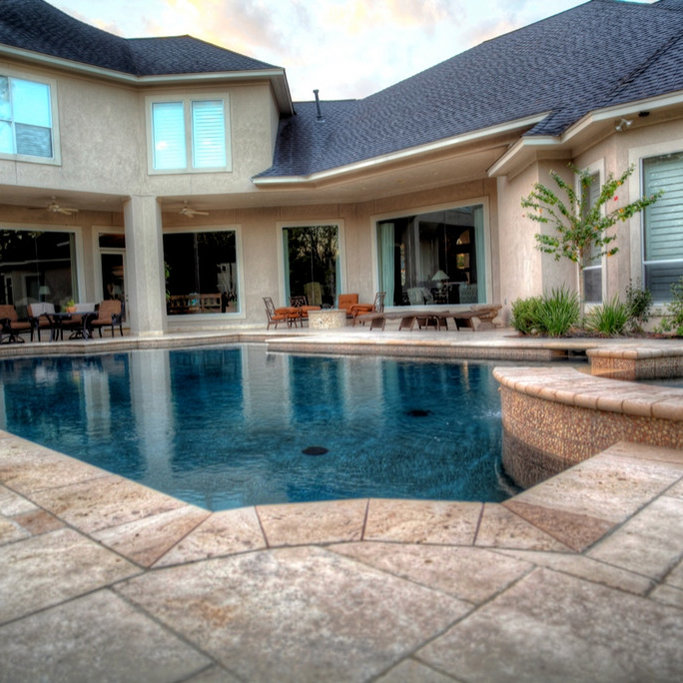 Roman Style Pool - Photos & Ideas | Houzz