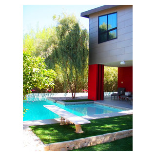 Haver House - Modern - Pools - Phoenix - von modland design llc | Houzz