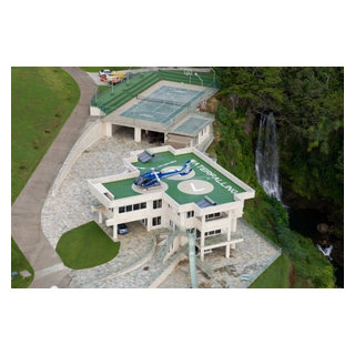 Helicopter Landing Pad - Traditional - Pool - Hawaii - by Fratantoni ...