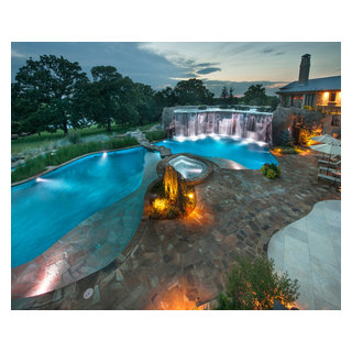 HGTV & DIY network's "POOL KINGS" - Pirate Pool - Eclectic - Pool ...