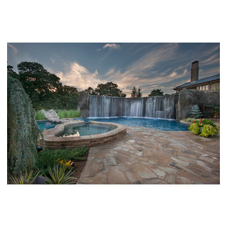 HGTV & DIY network's "POOL KINGS" - Pirate Pool - Eclectic - Pool ...