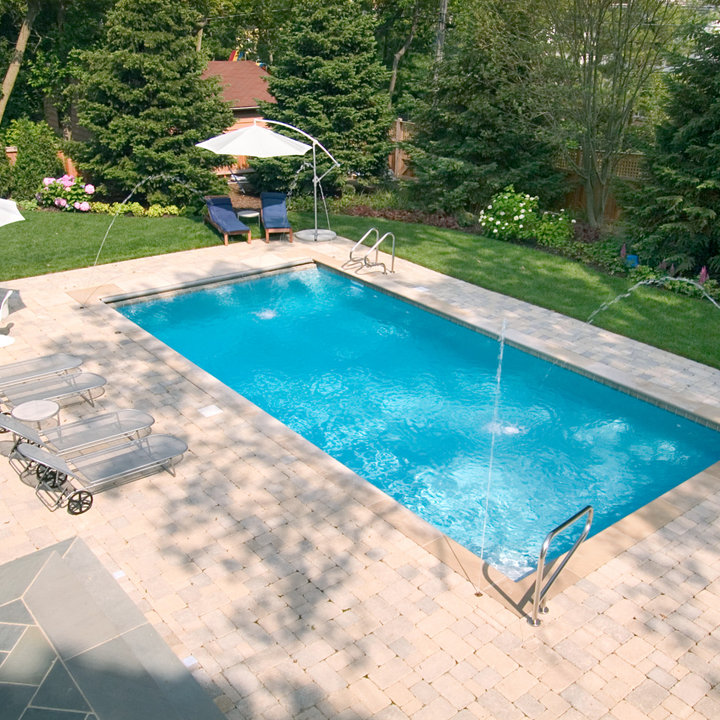Inground Pool Deck - Photos & Ideas | Houzz