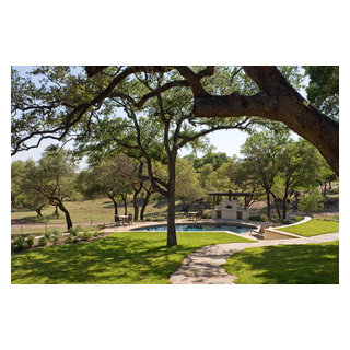 Hill Country River Ranch - Rustic - Pool - Austin - by Studio ...
