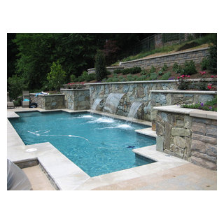 Hillside Pool Chevy Chase MD - Modern - Pool - DC Metro - by Land ...