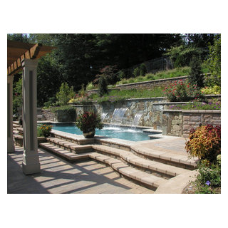 Hillside Pool Chevy Chase MD - Moderno - Piscina - Washington D. C ...