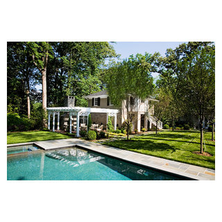 Historic Home, Contemporary Garden - Traditional - Pool - Atlanta - by ...