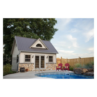 Hollis Pool House - Beach Style - Pool - Other - by Homestead ...