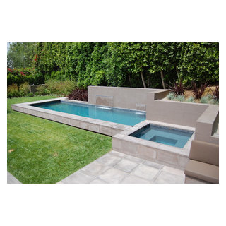 Hollywood modern - Modern - Pool - Los Angeles - by Huntington Pools ...