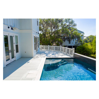 Hope's Circle Luxury Custom Designed Home - Beach Style - Pool ...