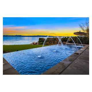 Hunts Point Automation - Traditional - Pool - Seattle - by Beyond Hi-Fi ...