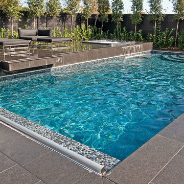 Hydraulic Pool Cover - Photos & Ideas | Houzz