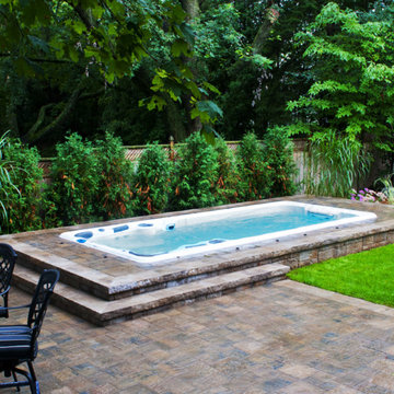 Above Ground Swim Spa Ideas - Photos & Ideas | Houzz
